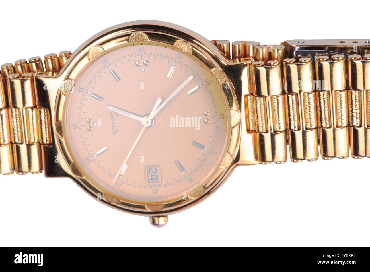 gold plated watches isolated Stock Photo - Alamy