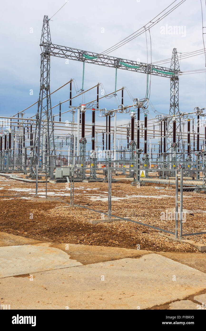 Electric power plant, power transmission line, industrial equipment ...