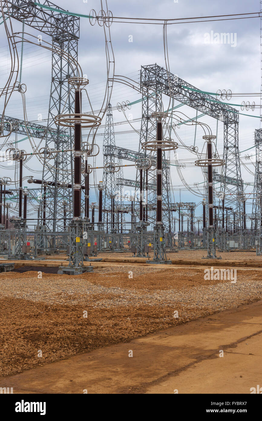 Electric power plant, power transmission line, industrial equipment ...