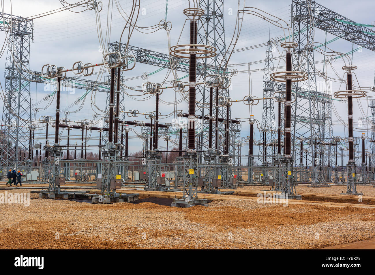 Electric power plant, power transmission line, industrial equipment ...