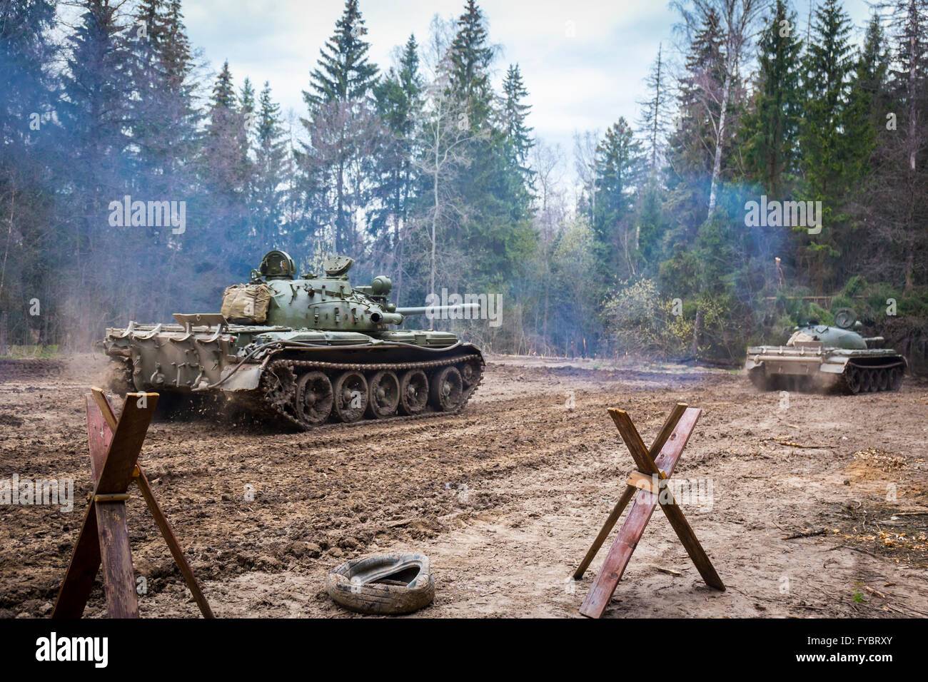 T55 Battle Tank High Resolution Stock Photography and Images - Alamy