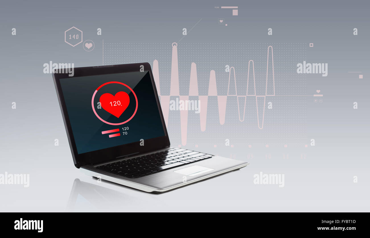 Computers And Laptops Clipart Heart