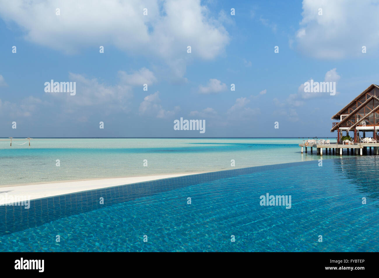 patio or terrace with canopy on beach sea shore Stock Photo - Alamy