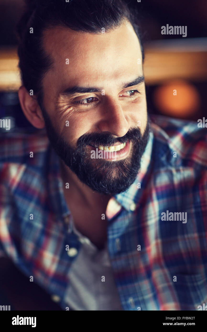 Young hispanic man mustache beard hi-res stock photography and images ...