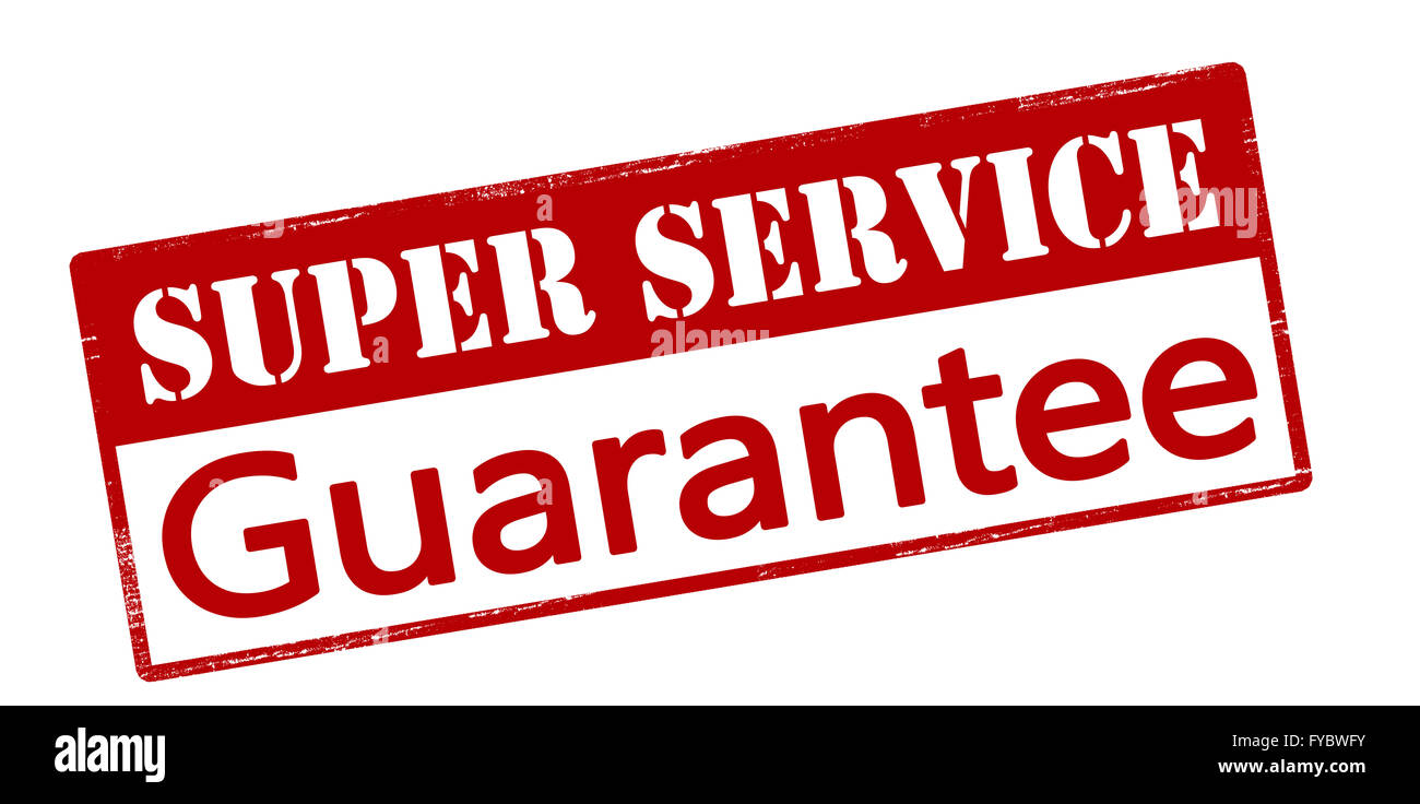 Super service rubber stamp hi-res stock photography and images - Alamy