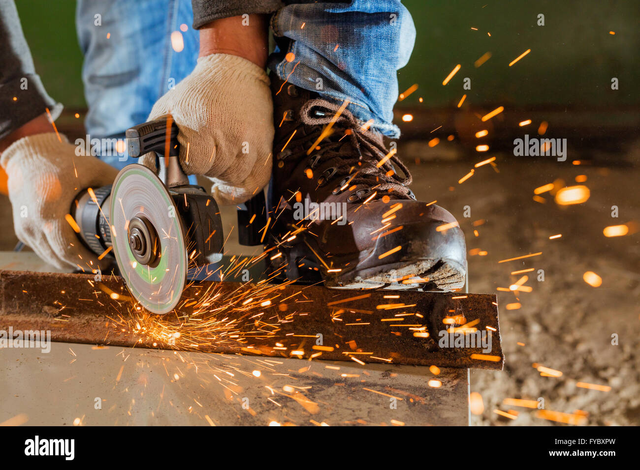 Power tools grinding work lot hi-res stock photography and images - Alamy