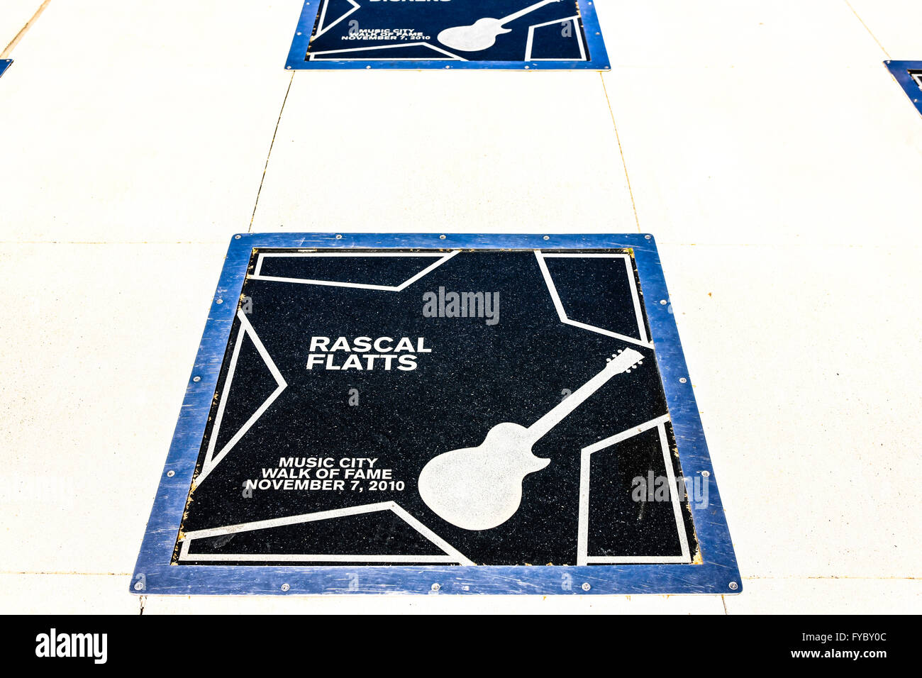 Rascal Flatts star in the Music City Walk of Fame Park in Nashville ...