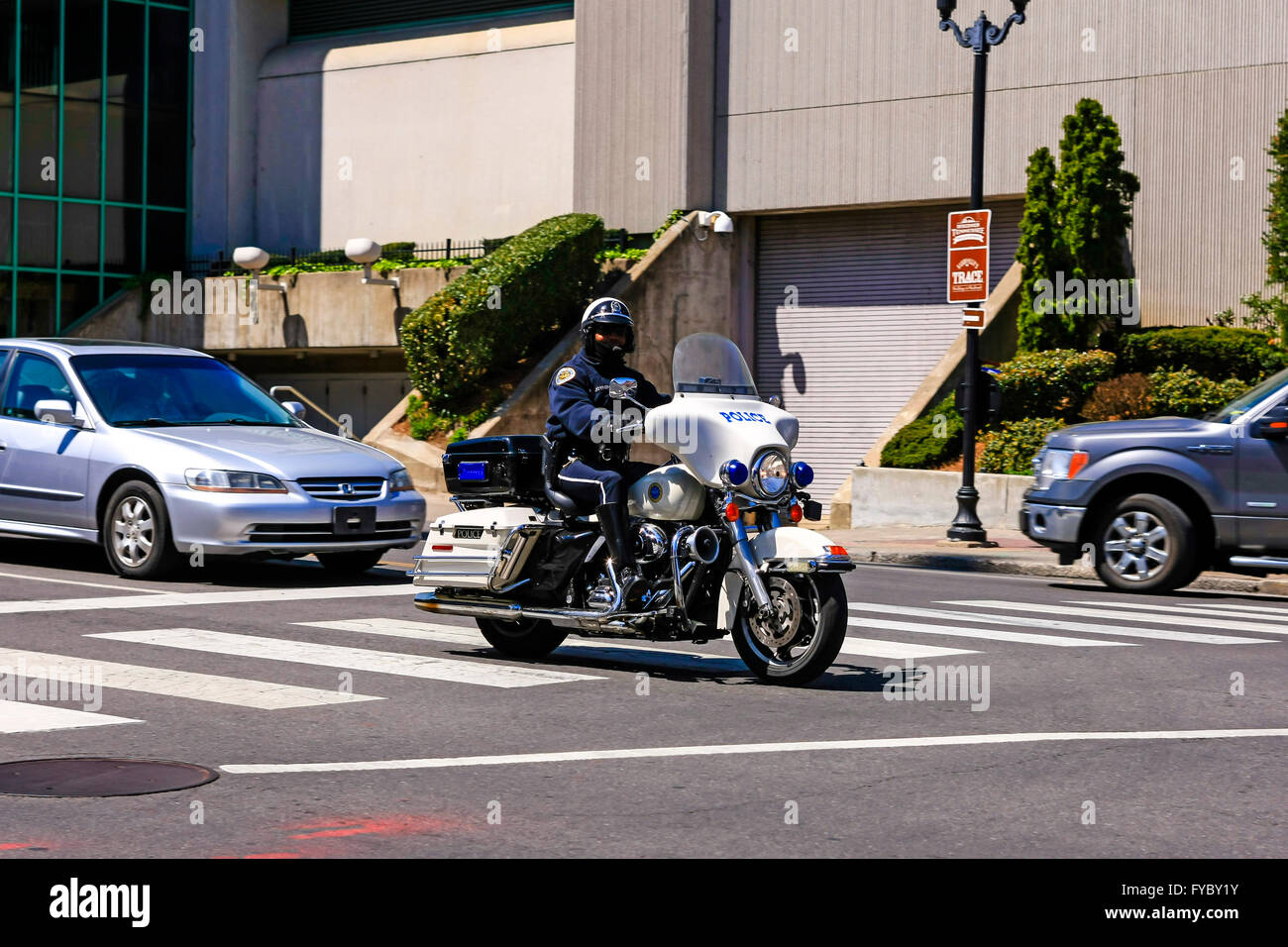 Male motorcycle police officer hi-res stock photography and images - Alamy