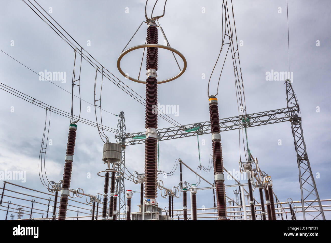 Electric power plant, power transmission line, industrial equipment ...