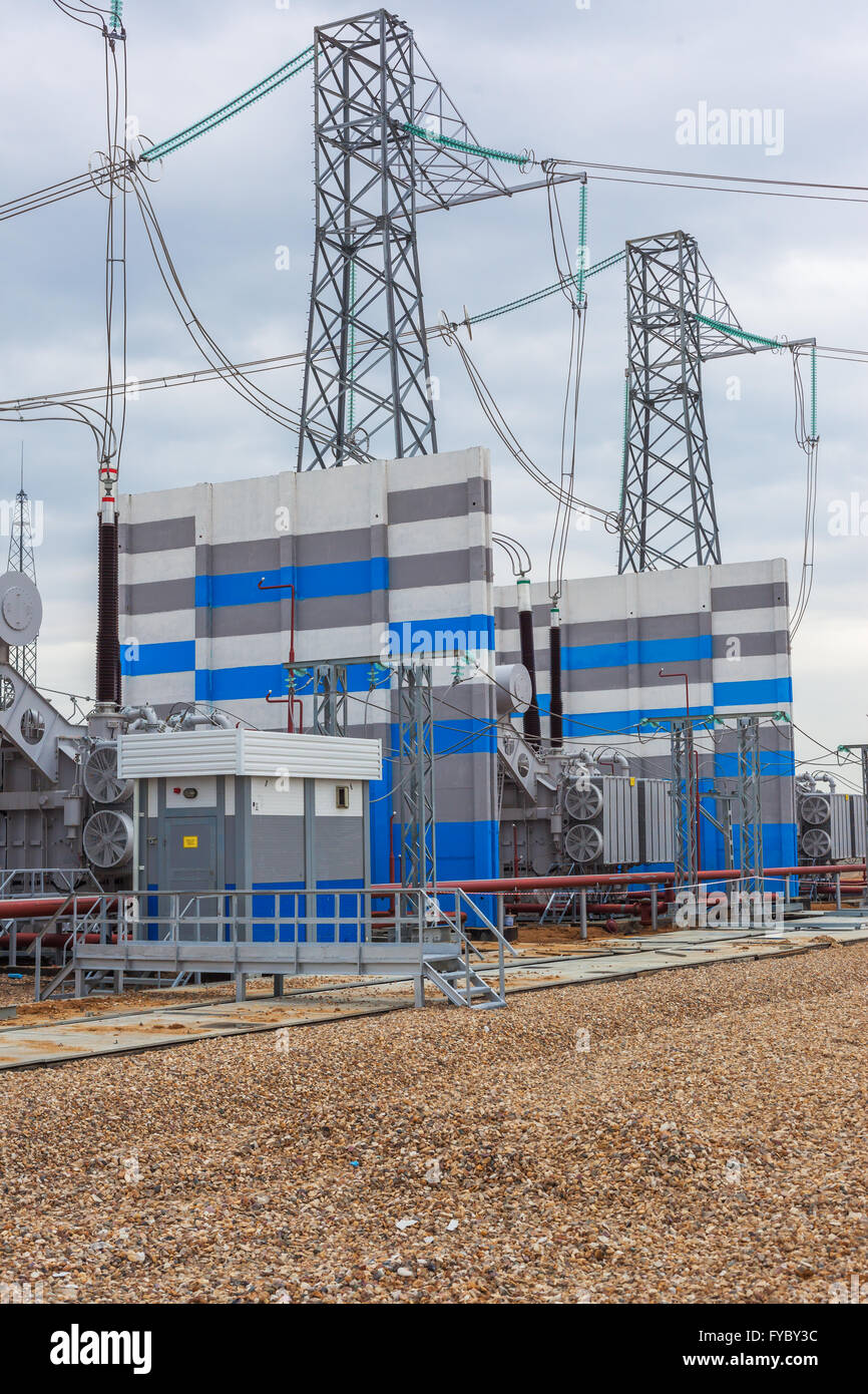 Electric power plant, power transmission line, industrial equipment ...