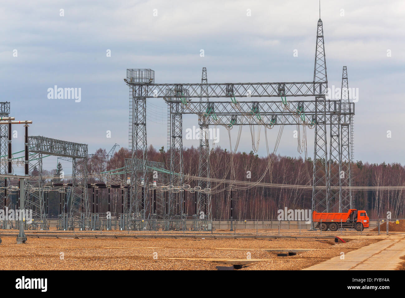 Electric power plant, power transmission line, industrial equipment ...