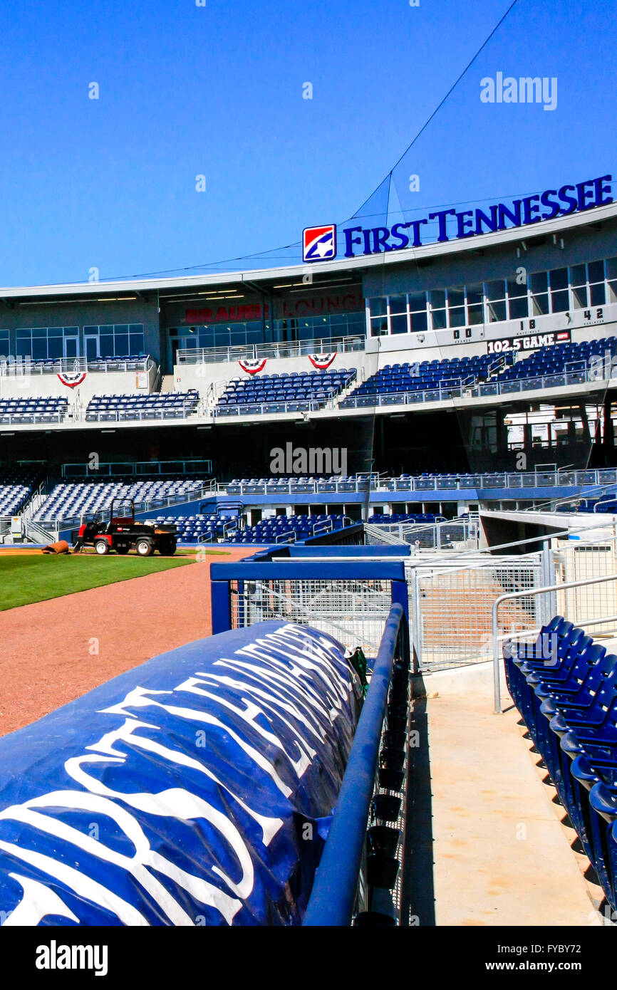 The First Tennessee Park baseball stadium in Nashville Stock Photo - Alamy