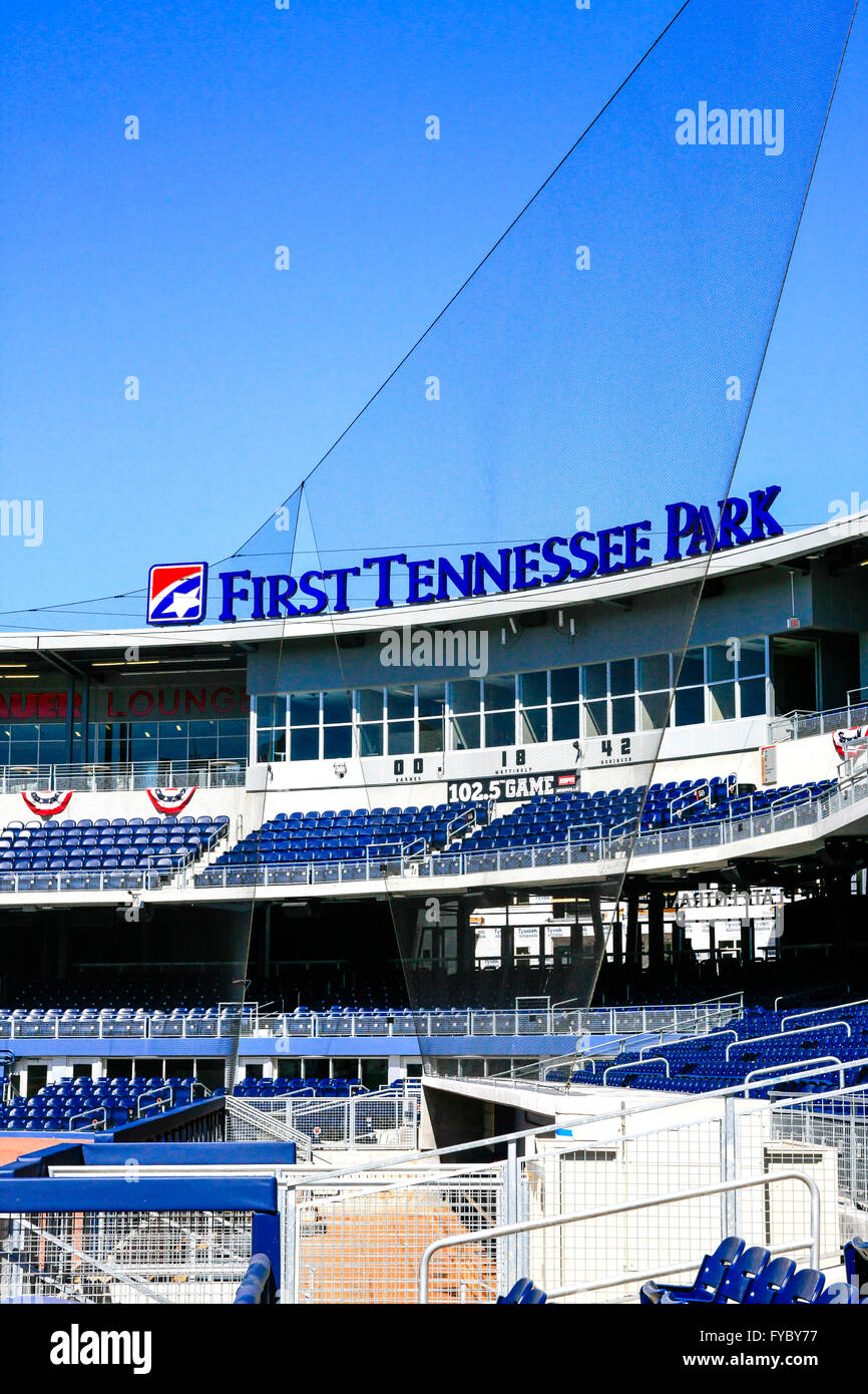 The First Tennessee Park baseball stadium in Nashville Stock Photo - Alamy