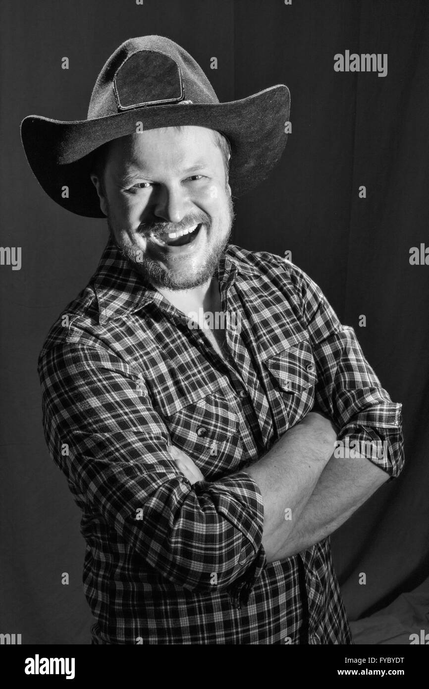 Country western shirt Black and White Stock Photos & Images - Alamy