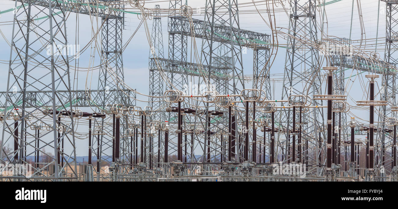 Electric power plant, power transmission line, industrial equipment ...