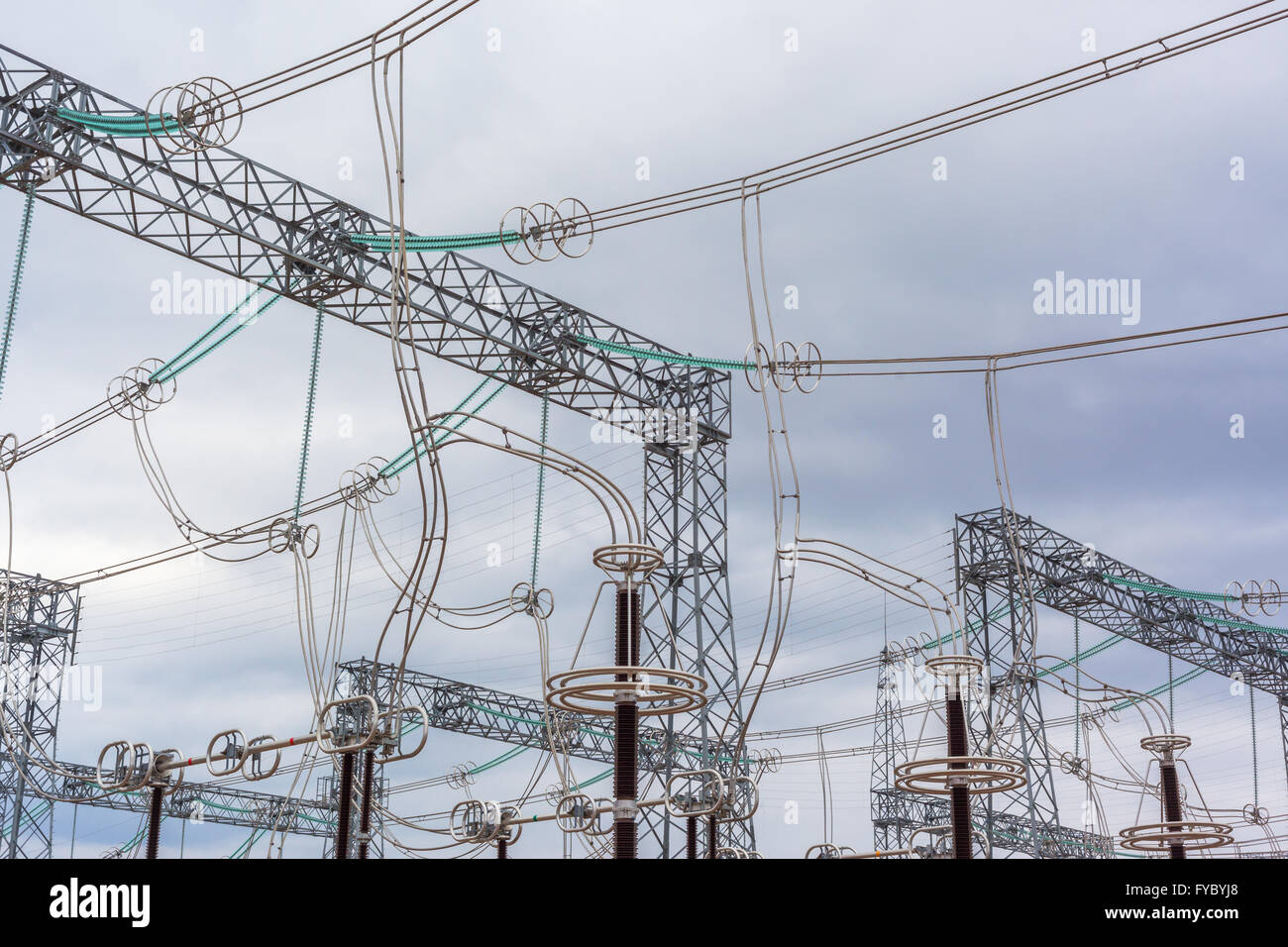 Electric power plant, power transmission line, industrial equipment ...