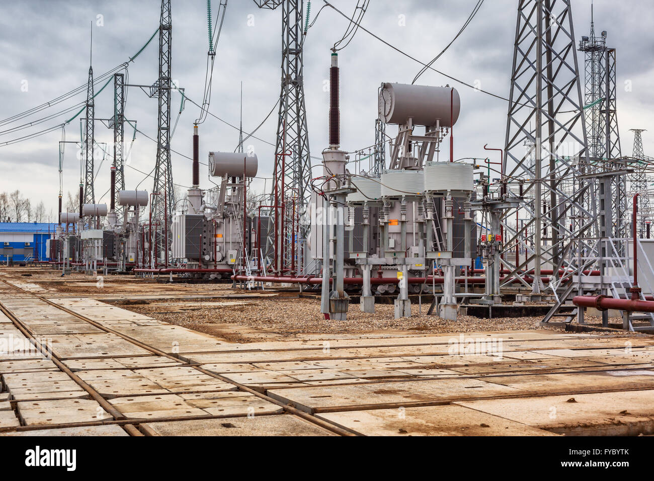 Electric power plant, power transmission line, industrial equipment ...