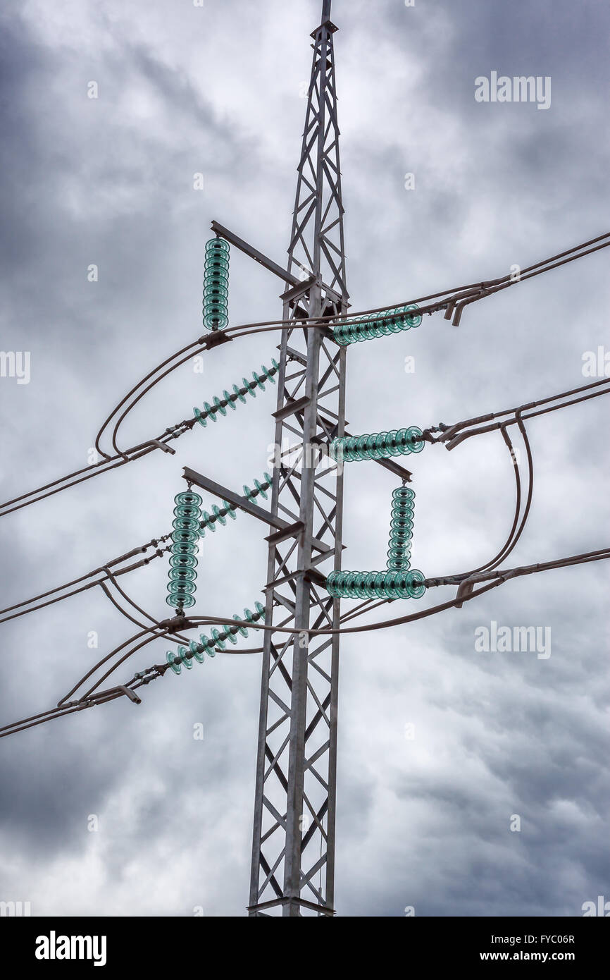 Electric power plant, power transmission line, industrial equipment ...