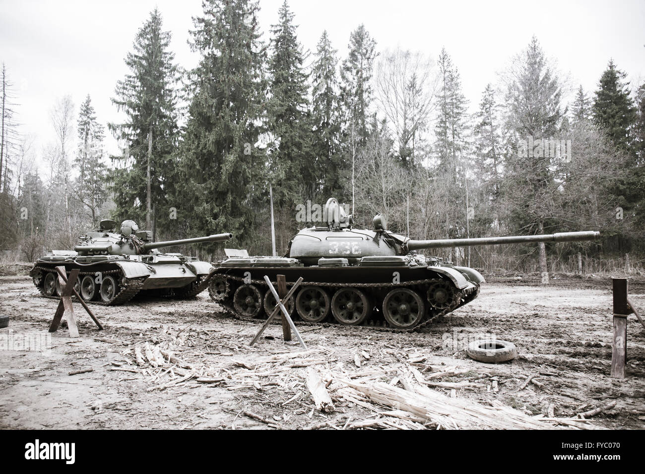 Soviet t 55 tanks hi-res stock photography and images - Alamy