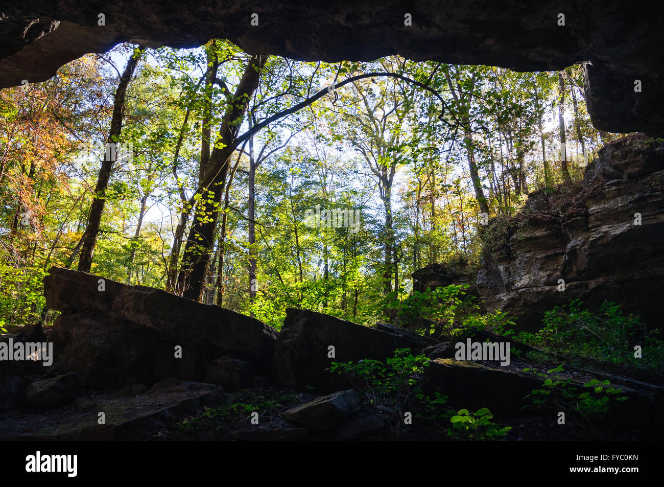 Russell Cave National Monument Stock Photo - Alamy