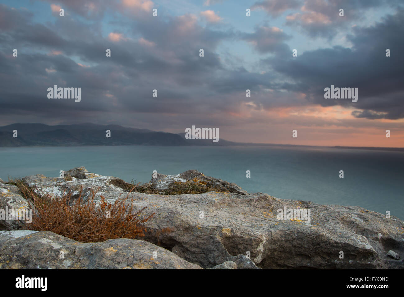 Great Orme at sunset Stock Photo - Alamy