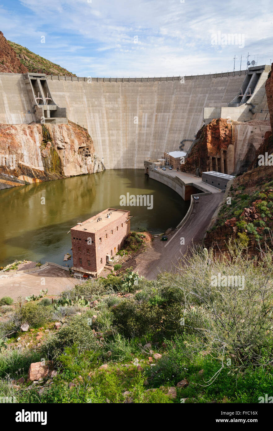 Theodore roosevelt dam hi-res stock photography and images - Alamy