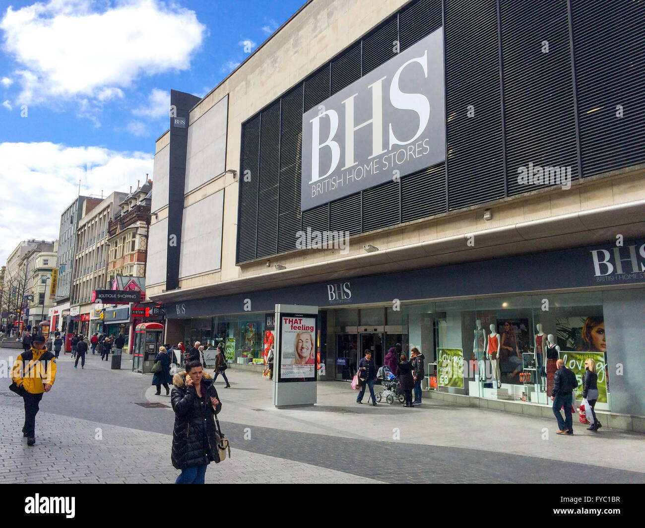 Bhs liverpool lord street hi-res stock photography and images - Alamy