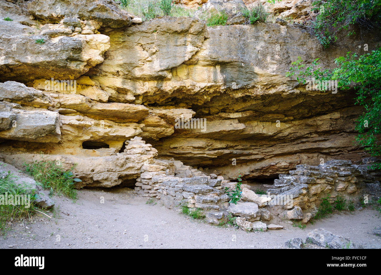 Montezuma Well unit of Montezuma Castle National Monument Stock Photo ...