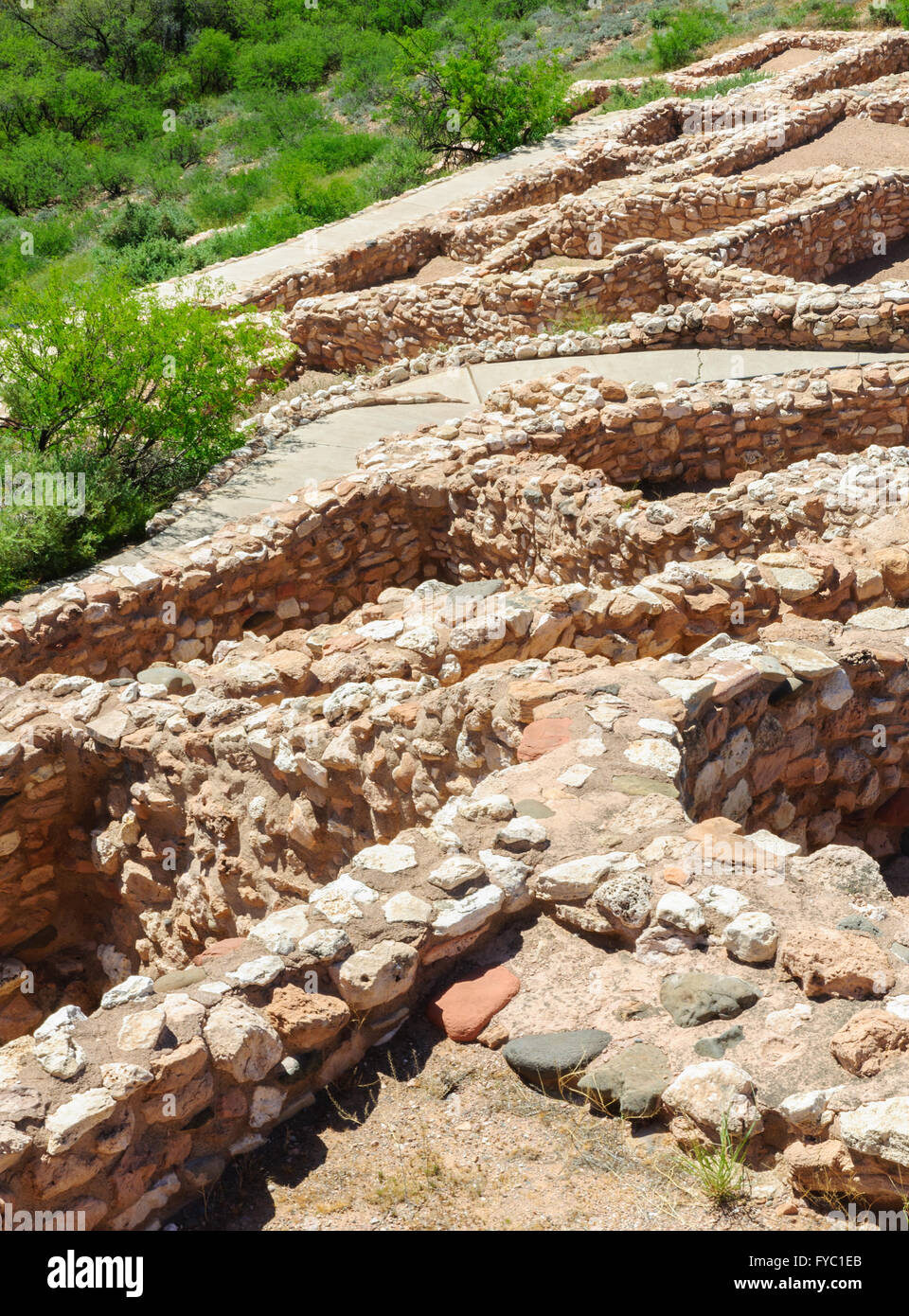 Tuzigoot National Monument Stock Photo - Alamy