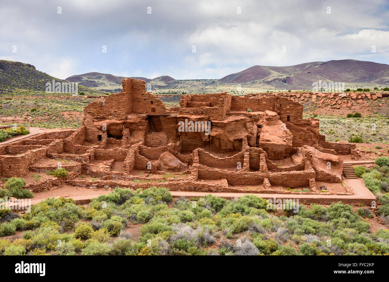 Wupatki National Monument Stock Photo - Alamy