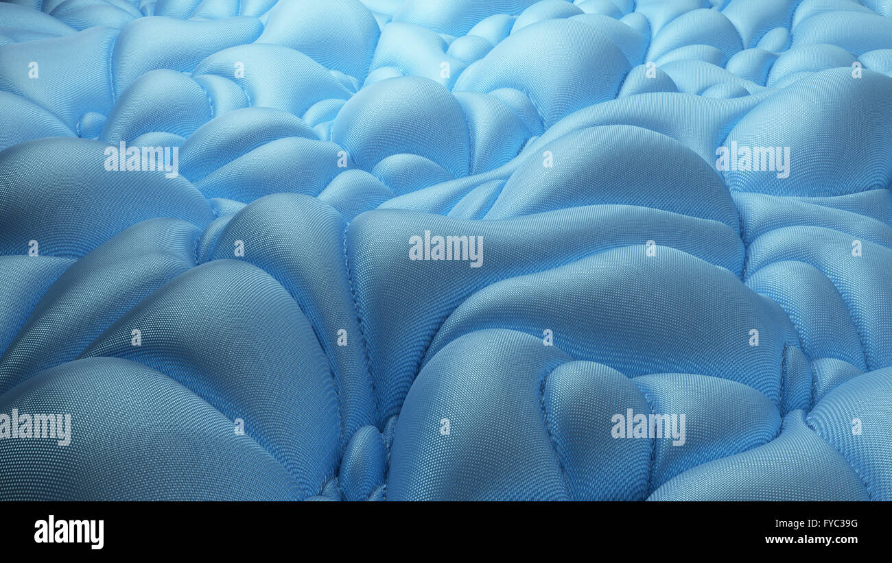 3D illustration of convex modern textile surface Stock Photo - Alamy