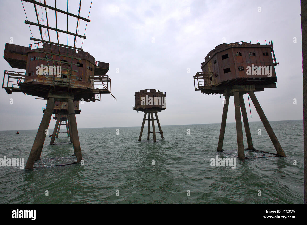 Maunsell Naval Forts High Resolution Stock Photography and Images - Alamy