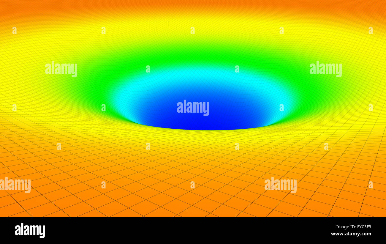 3D illustration of surface dimentional graph of mathematical function ...