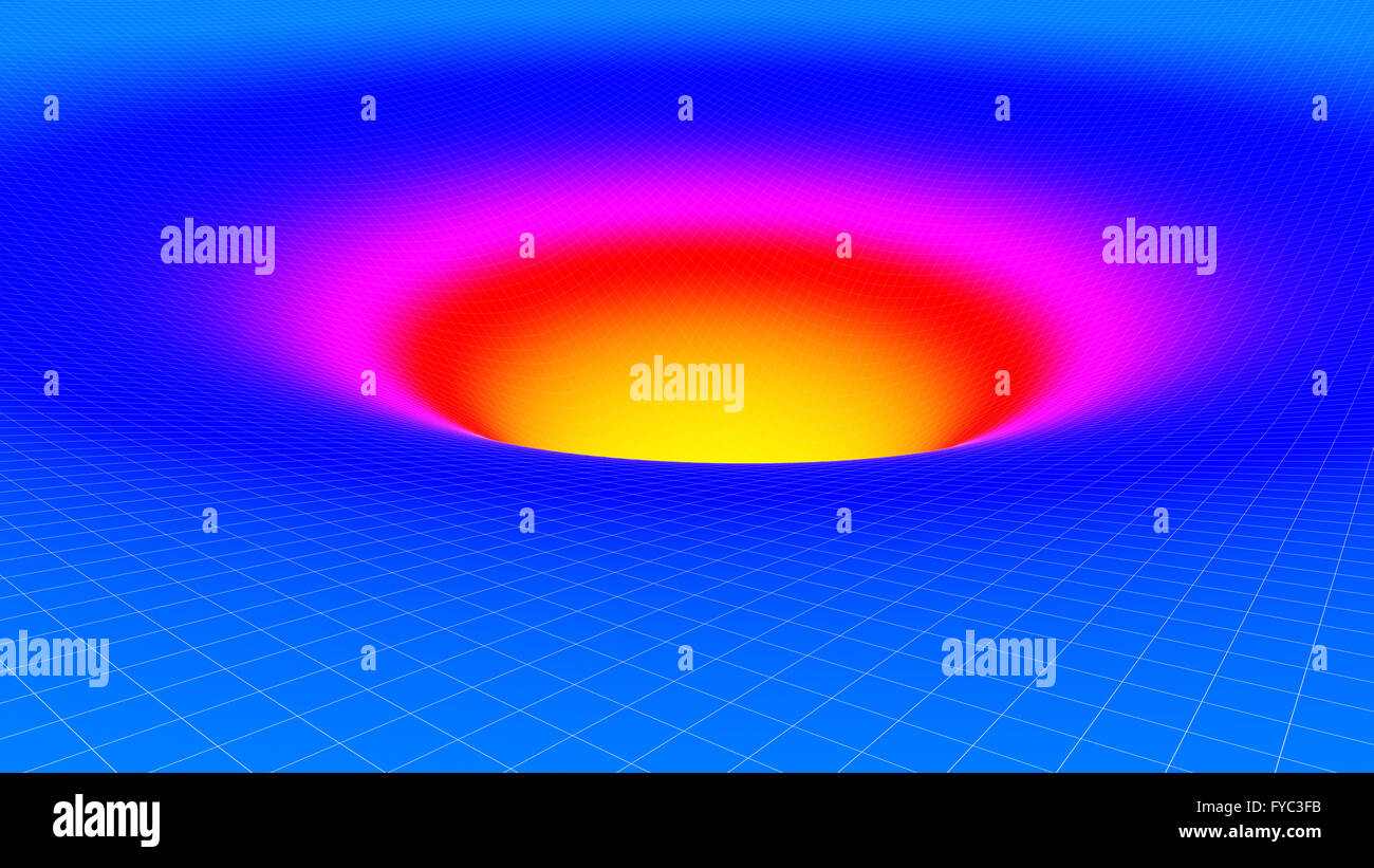 3D illustration of surface dimentional graph of mathematical function ...