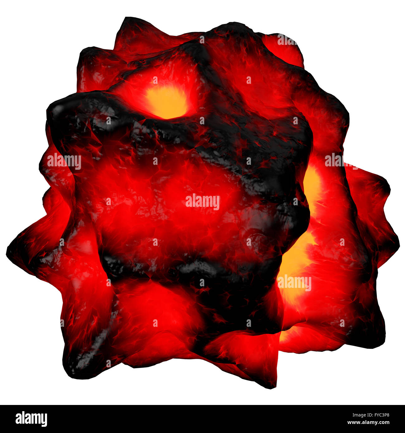 Asteroid crash Cut Out Stock Images & Pictures - Alamy