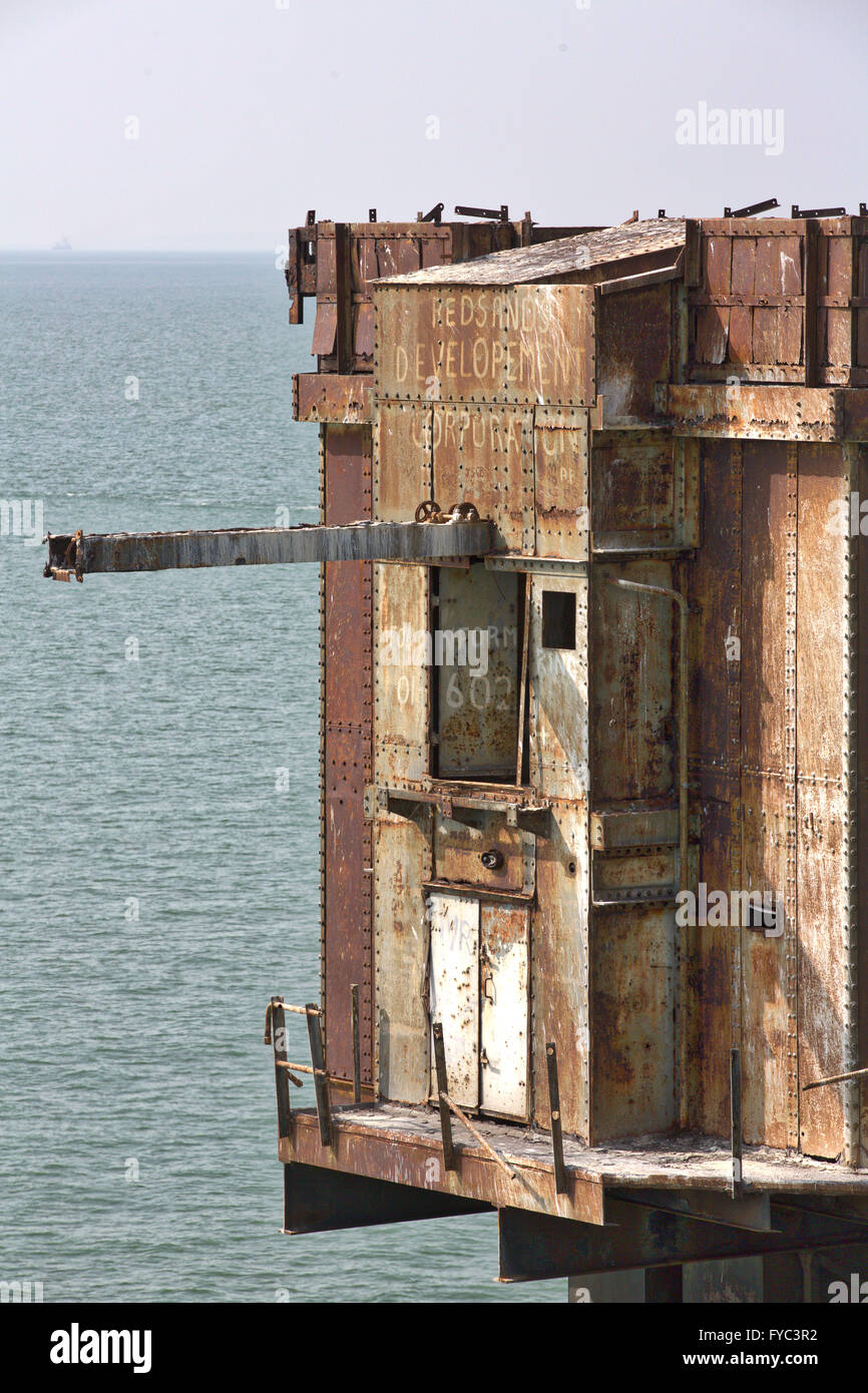 Maunsell naval forts - Red Sands sea forts Stock Photo - Alamy