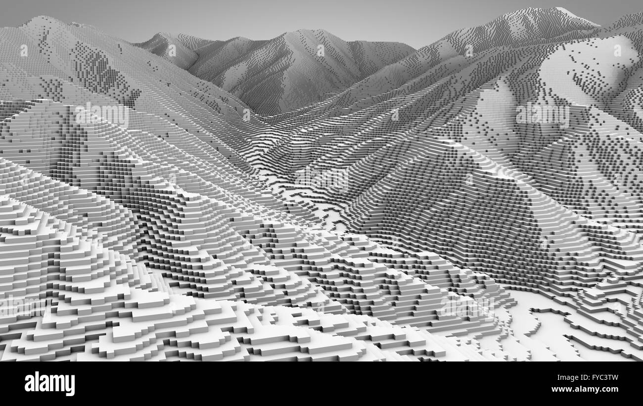 Topographic model hi-res stock photography and images - Alamy