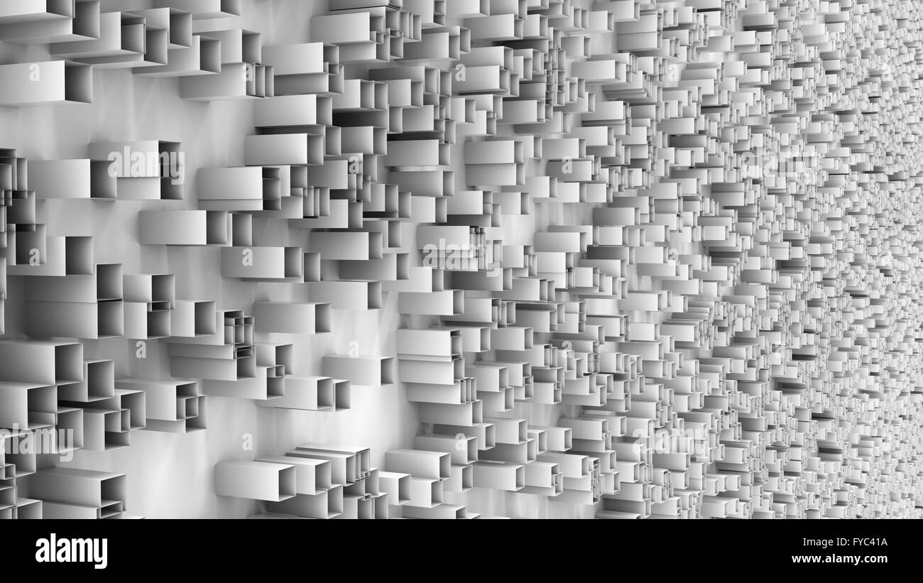 3D illustration of poly relief surface template structure Stock Photo ...