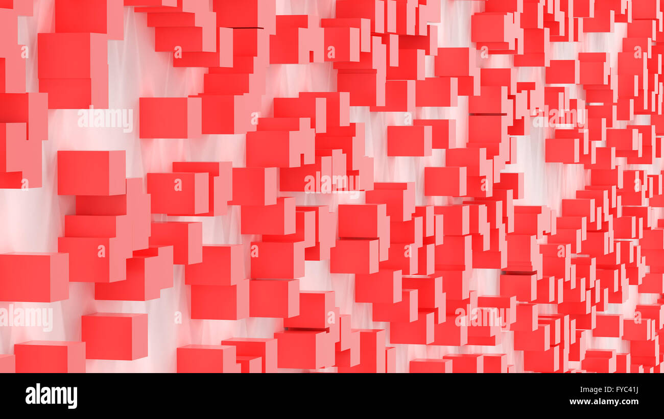 3D illustration of poly relief surface template structure Stock Photo ...