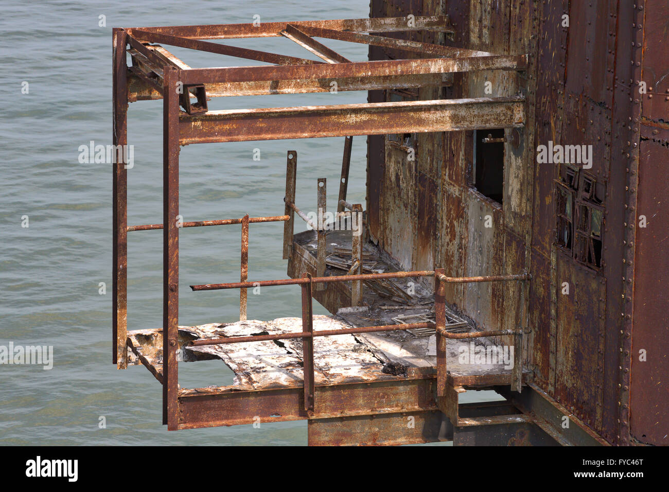 Maunsell naval forts - Red Sands sea forts Stock Photo - Alamy
