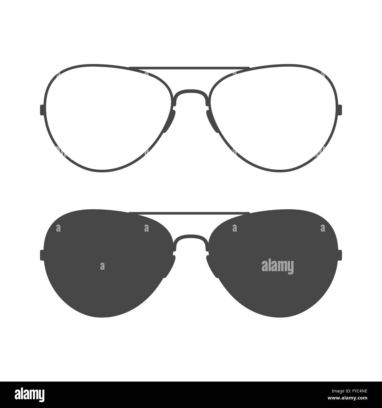 Shade aviator Stock Vector Images - Alamy