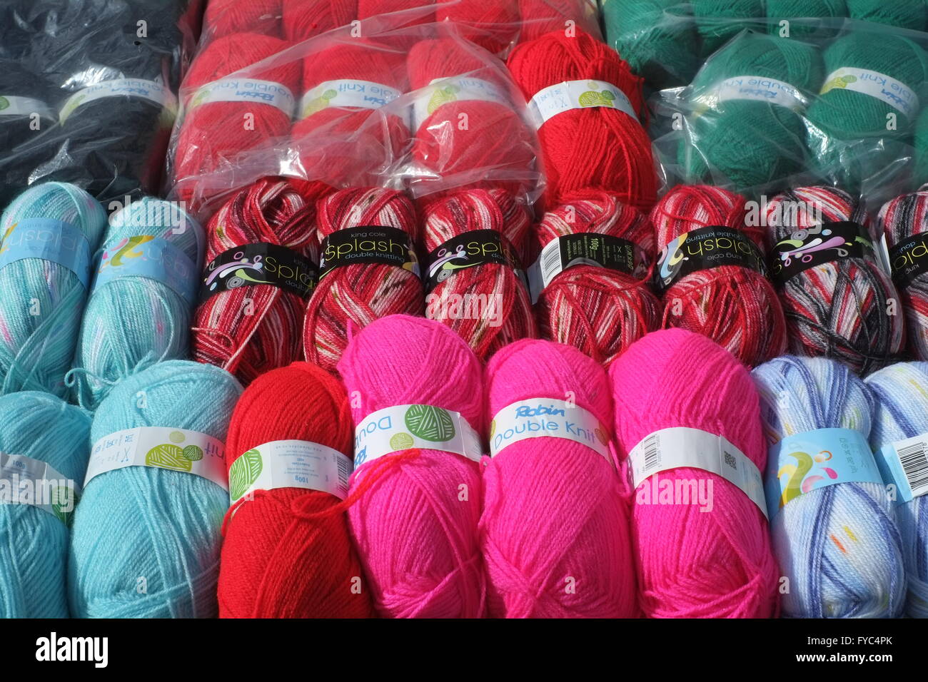 Wool stall hi-res stock photography and images - Alamy