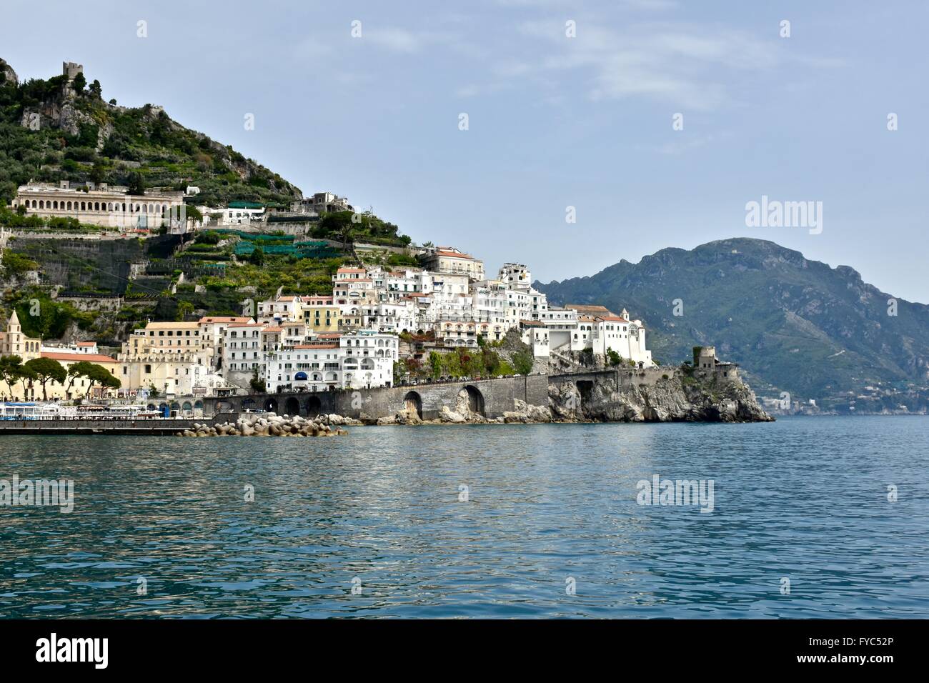 Historic amalfi coast town hi-res stock photography and images - Alamy