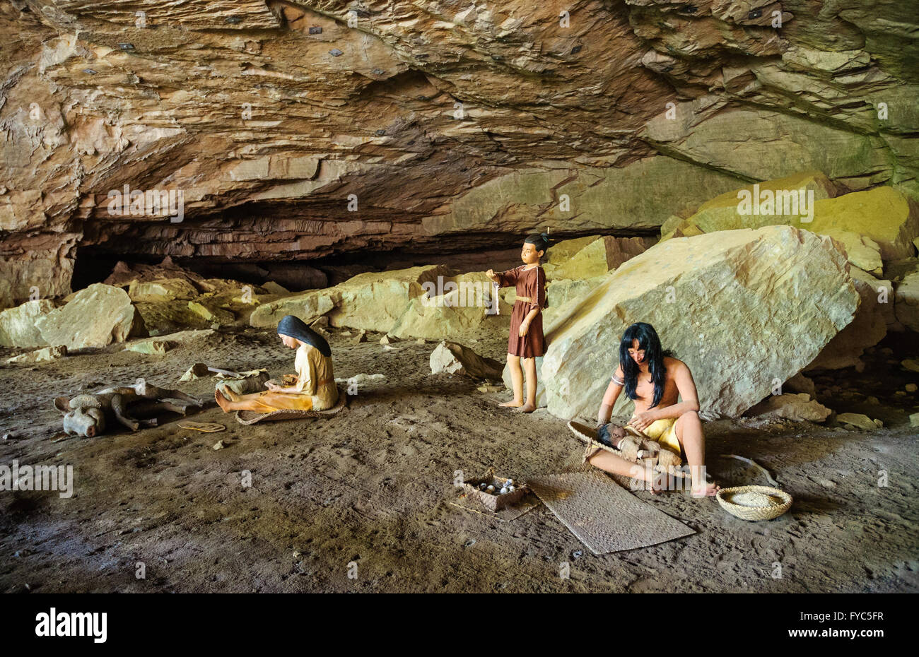 Russell Cave National Monument Stock Photo - Alamy