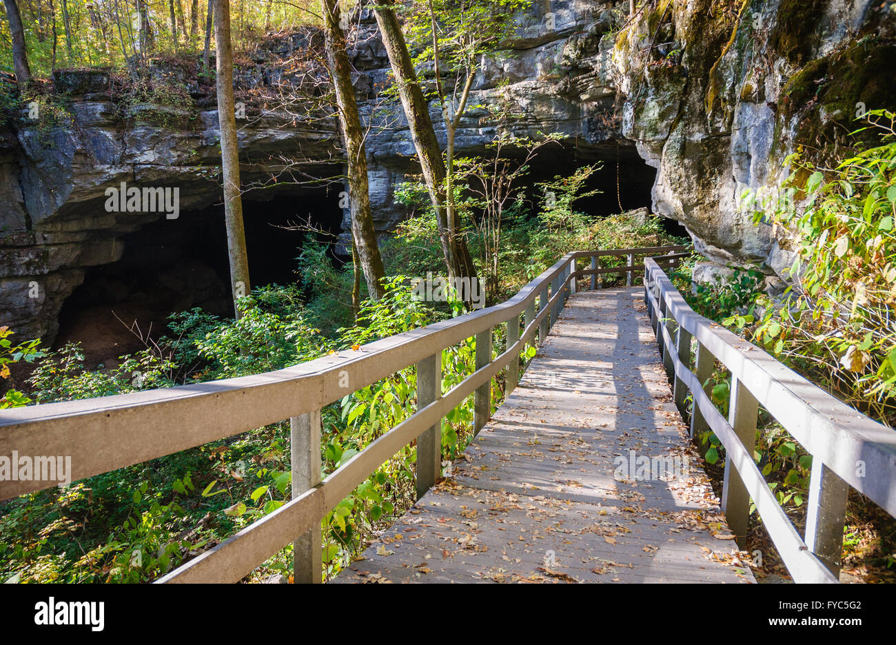 Russell Cave National Monument Stock Photo - Alamy