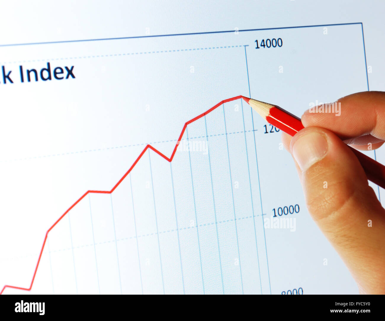 Graph of success Stock Photo - Alamy