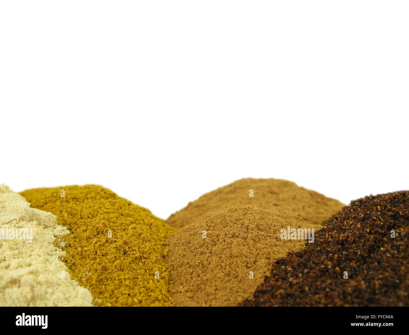Pile of spices Stock Photo - Alamy
