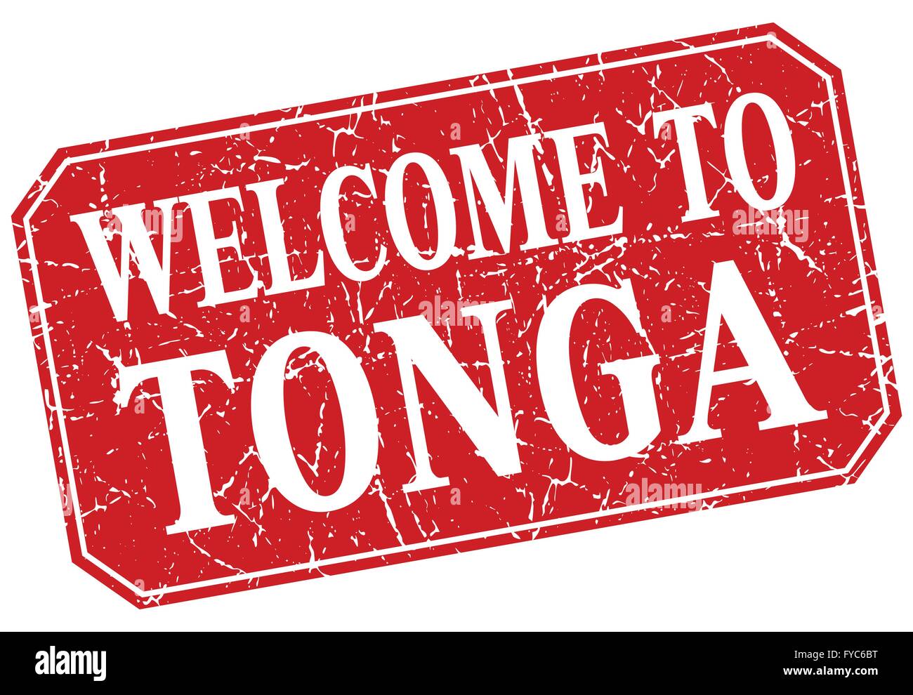 Welcome tonga stamp hi-res stock photography and images - Alamy