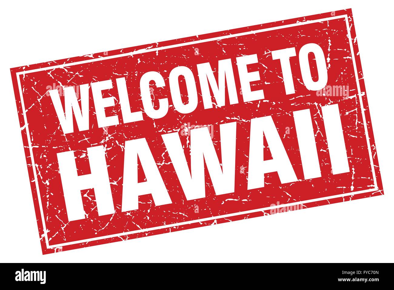 Welcome to hawaii sign Stock Vector Images - Alamy