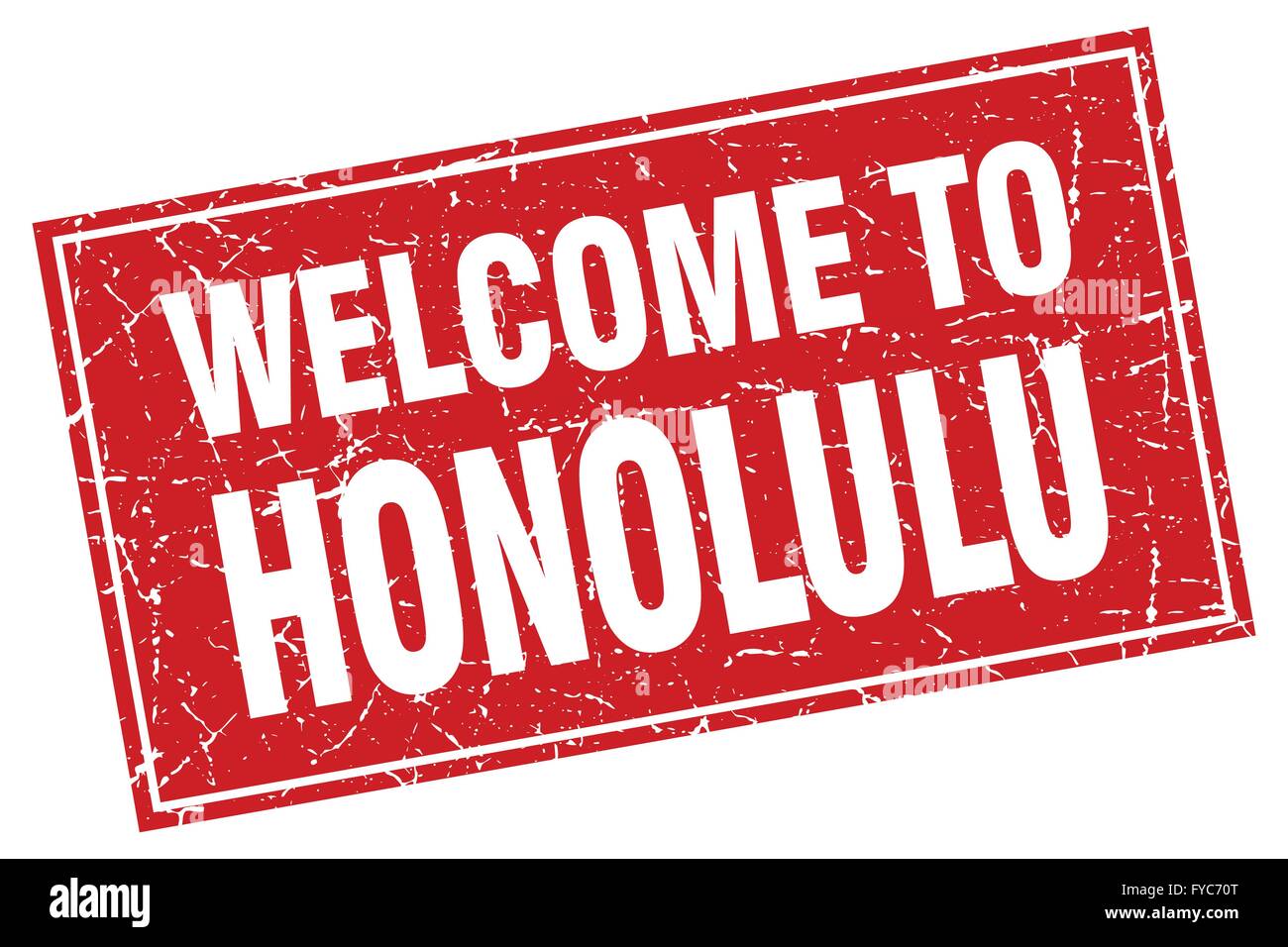 Welcome honolulu Stock Vector Images - Alamy